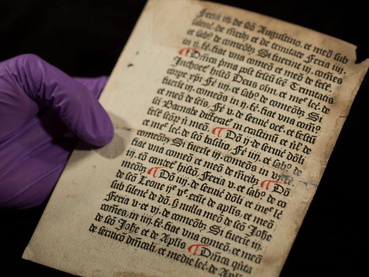 One of the first books ever printed in England discovered by university ...