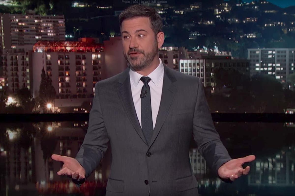 Jimmy Kimmel: 'Donald Trump criticising fake news is like Hugh Hefner ...