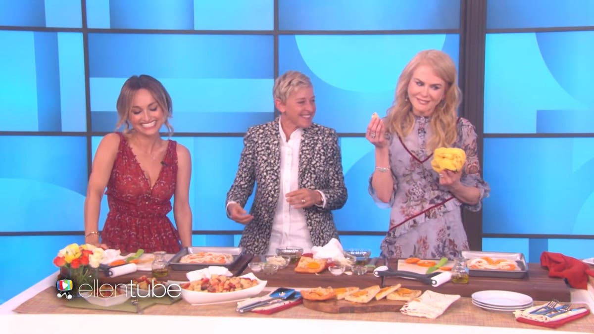 Nicole Kidman and Ellen DeGeneres feature in excruciating TV cooking ...