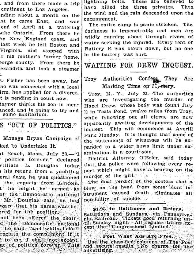 Twin Peaks: How the brutal murder of Hazel Drew inspired the cult ...
