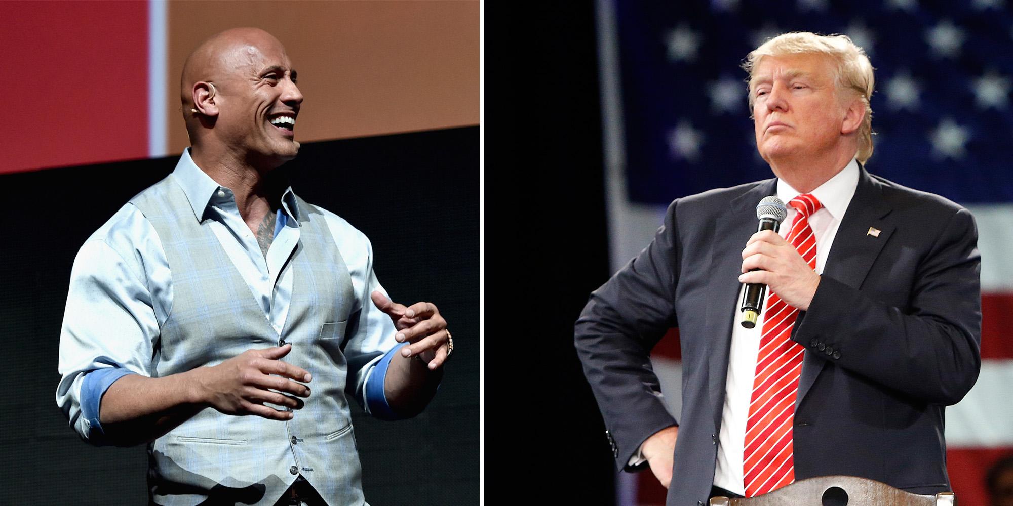 The Rock's Presidential polling numbers are better than Donald Trump's ...