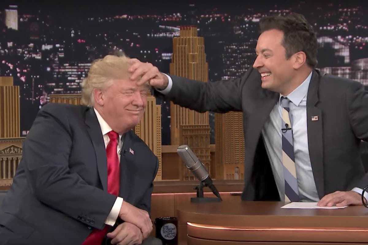 Jimmy Fallon says people 'have a right to be mad' about Trump interview ...