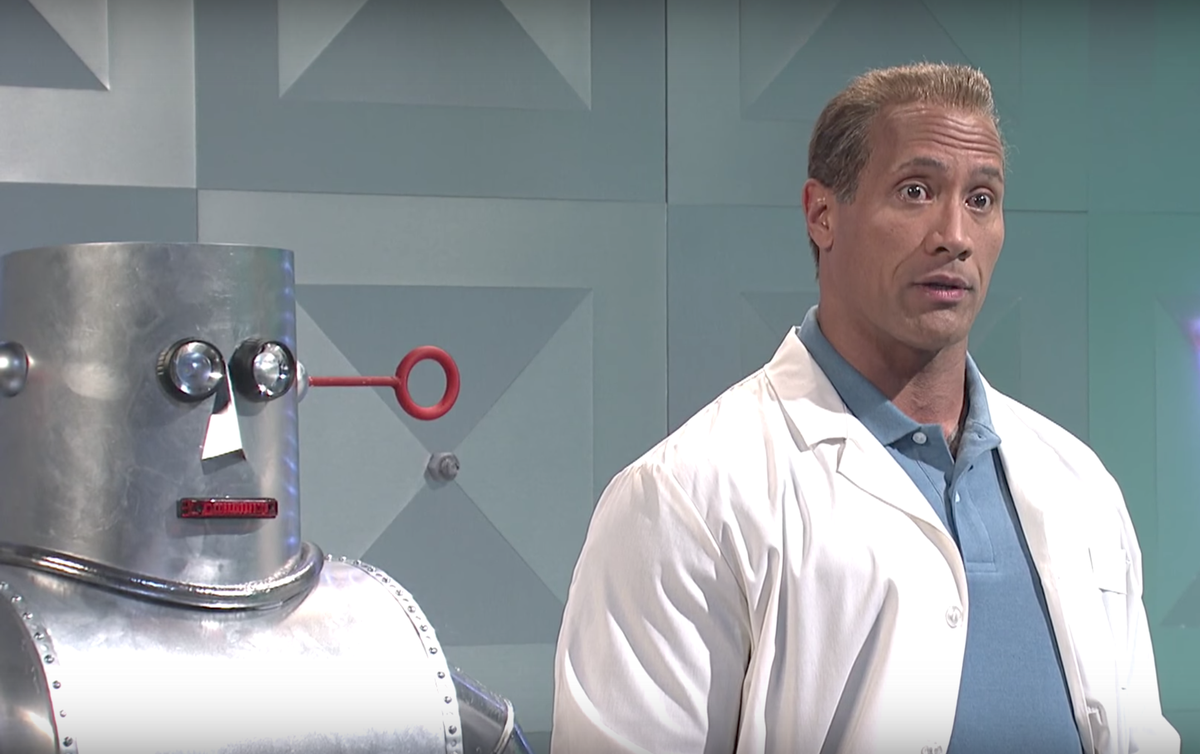 Saturday Night Live: Dwayne 'The Rock' Johson's 'child molesting robot ...