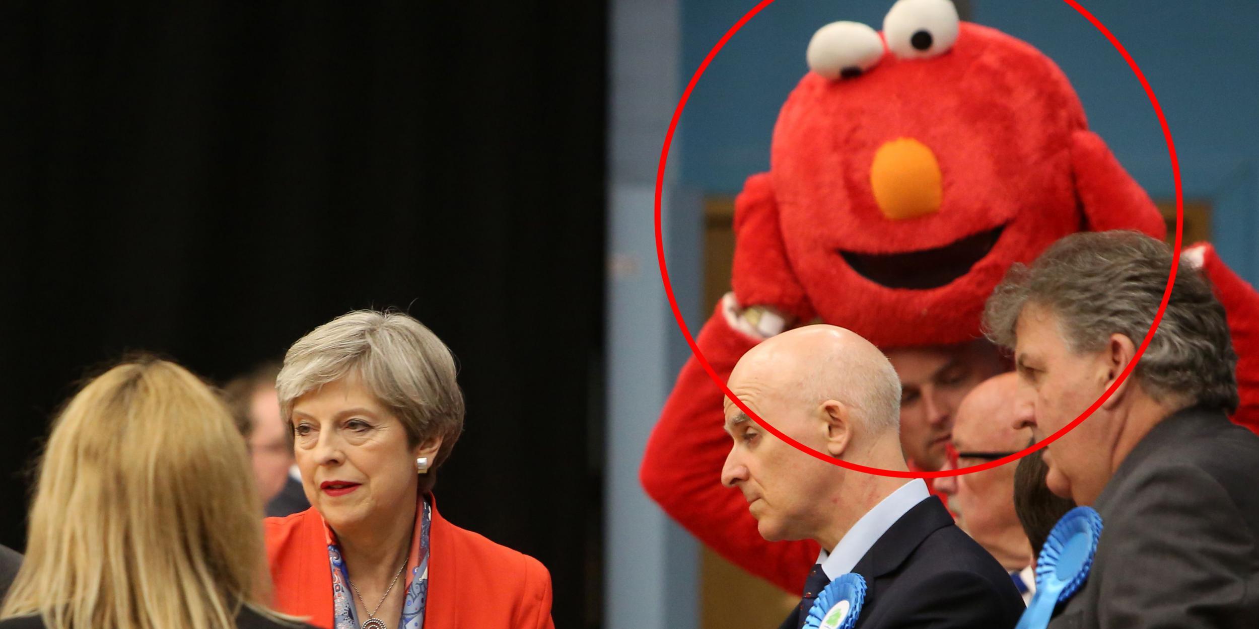Forget Lord Buckethead. A man named Bobby 'Elmo' Smith got three votes ...