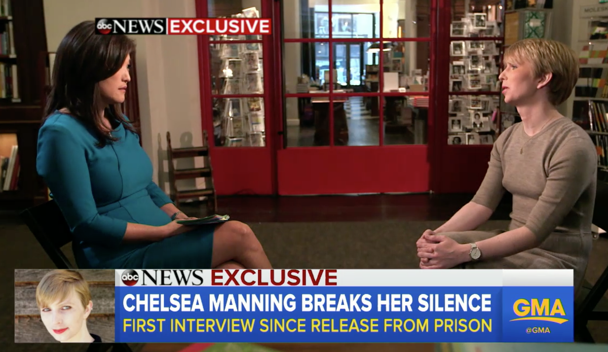 Chelsea Manning reveals why she leaked secret military documents in ...