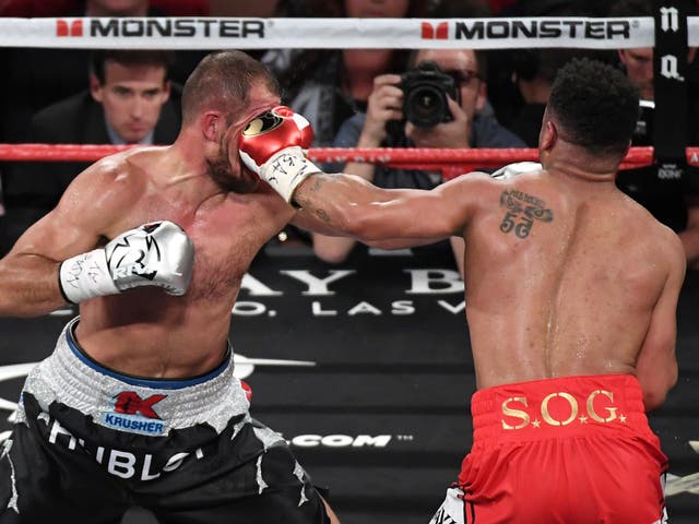 Andre Ward stops Sergey Kovalev in controversial circumstances to win ...