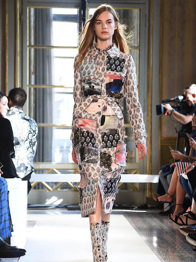 Piece together your new season wardrobe with playful patchwork prints ...