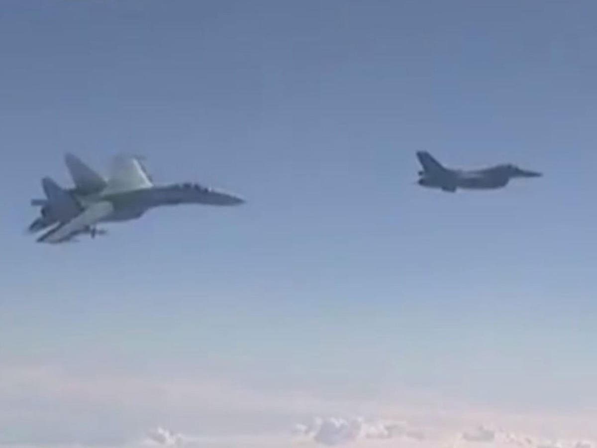 Russian Defence Ministers Plane Buzzed By Nato Jet Over Baltic Sea