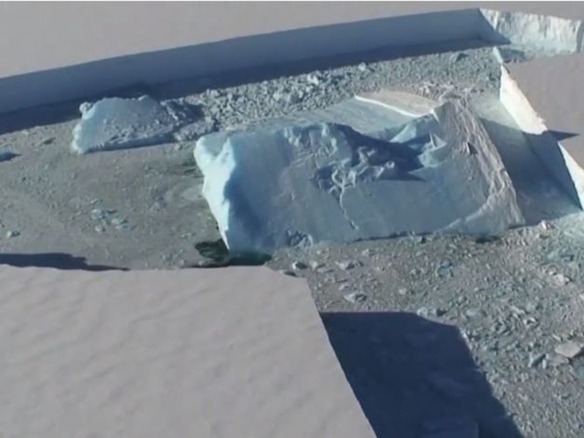 Ice block the size of Delaware about to break away from Antarctica as ...