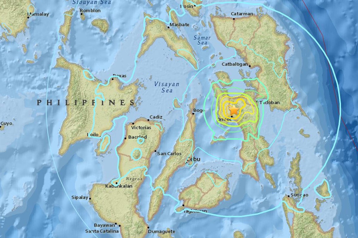 Philippines earthquake: Magnitude 6.9 seismic tremor hits the Pacific ...