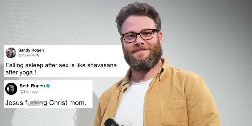 Seth Rogen’s mum has a major problem with over sharing | indy100 | indy100