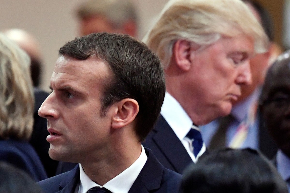 'No Trump zone': Thousands of Paris protesters create area free of the ...