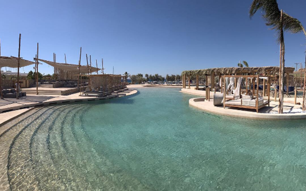 Biggest beachside swimming pool in Europe opens in Greece | The ...
