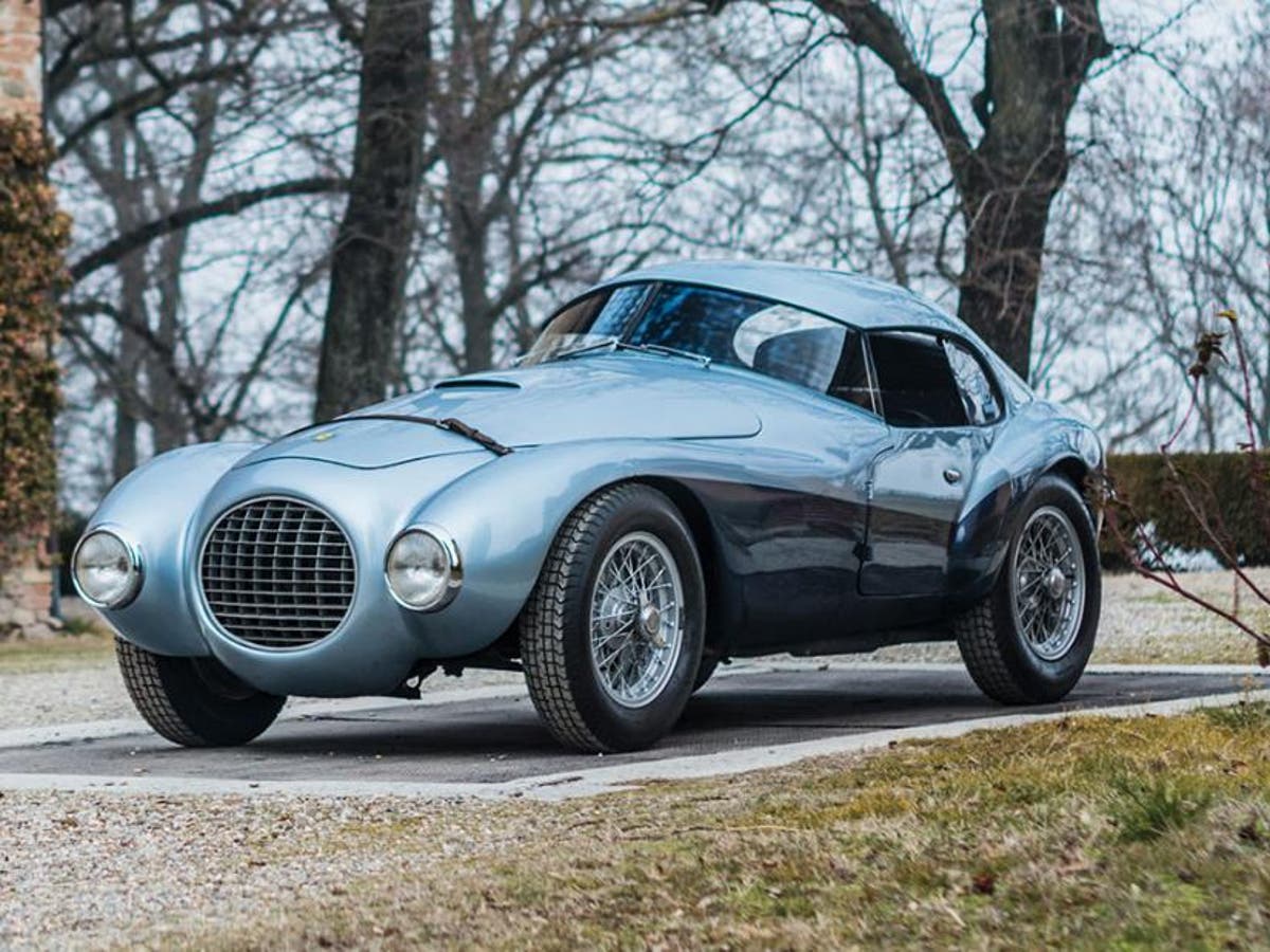 Unique 1950s Ferrari known as 'The Egg' to be sold for first time in 30 ...