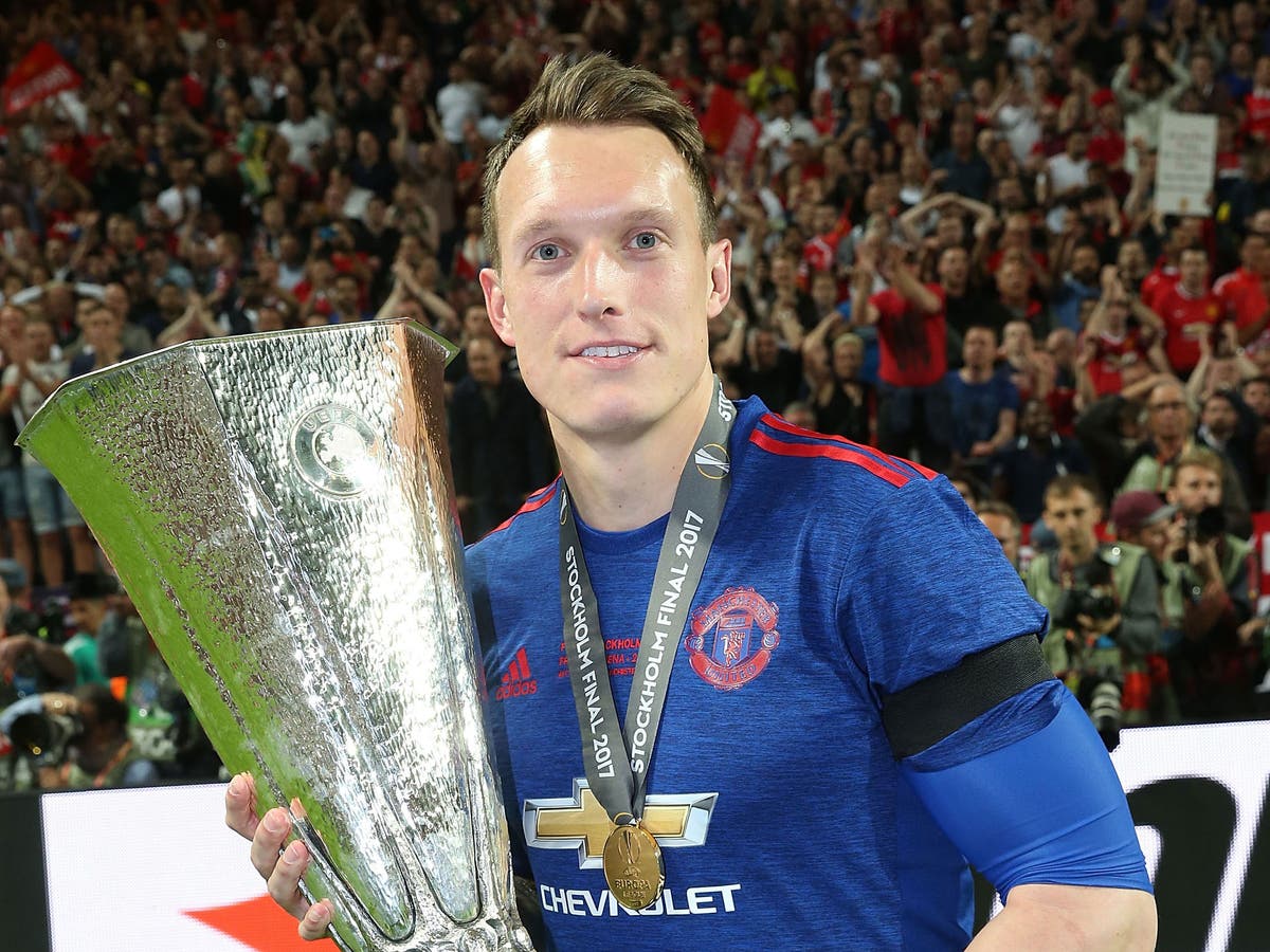 Manchester United to appeal Phil Jones' ban for swearing at doping ...