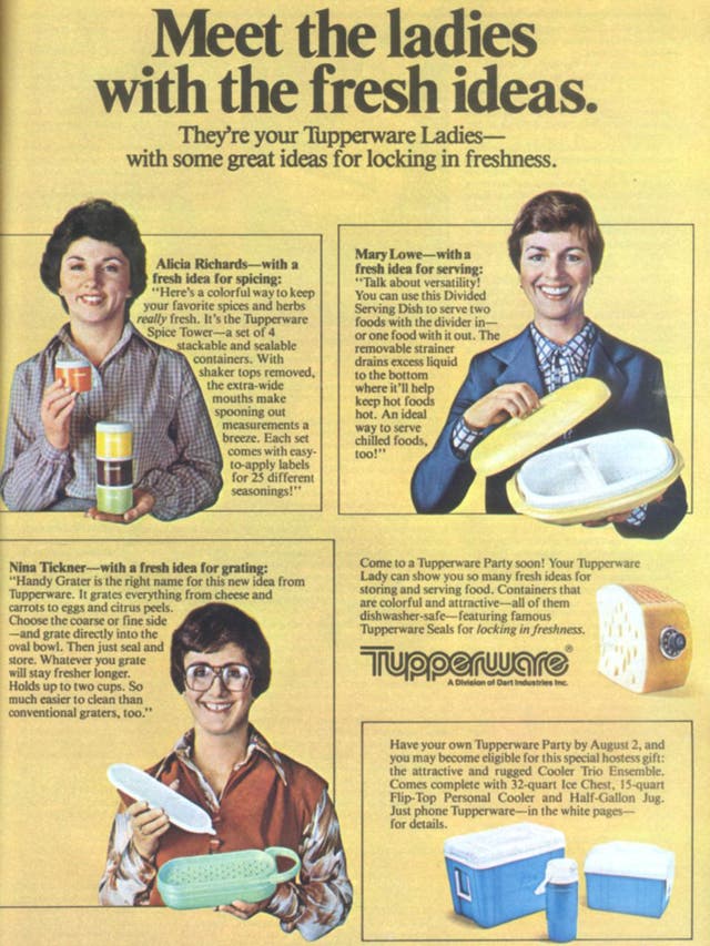 Counter culture: How Tupperware sealed its fate | The Independent | The ...