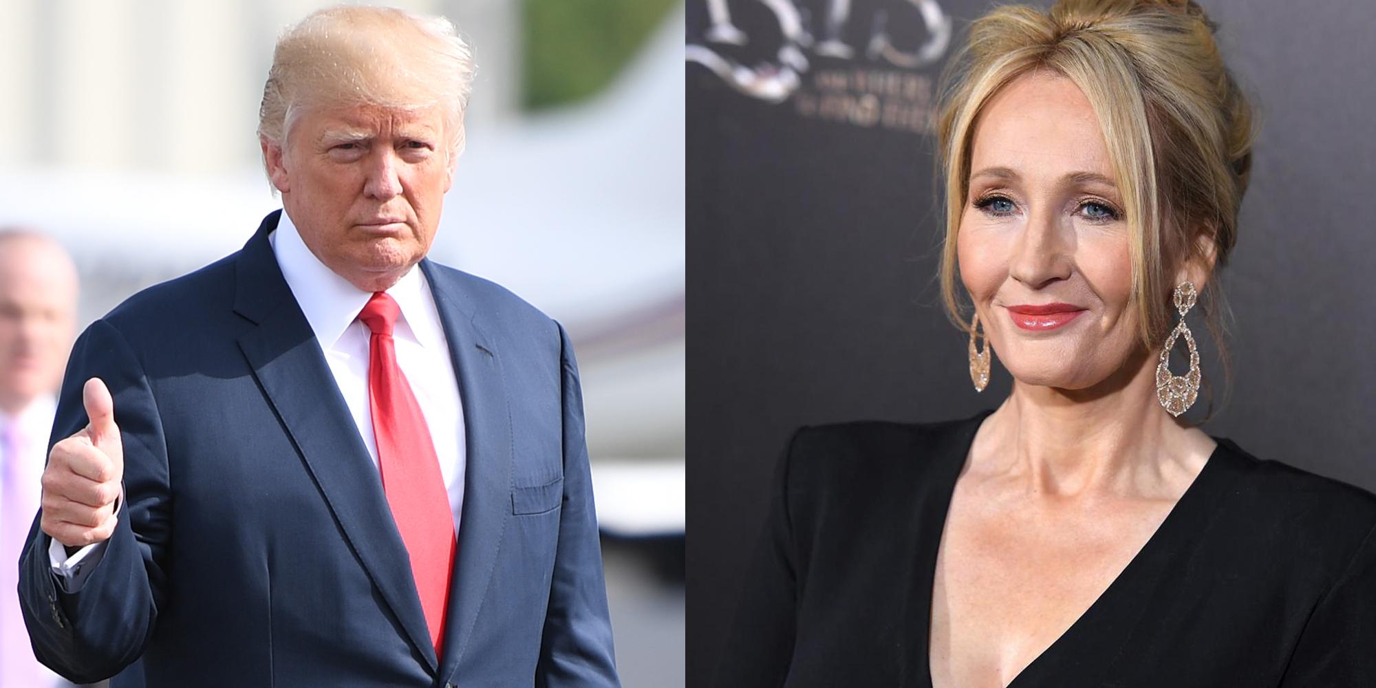 JK Rowling has finally praised Trump for something | indy100 | indy100