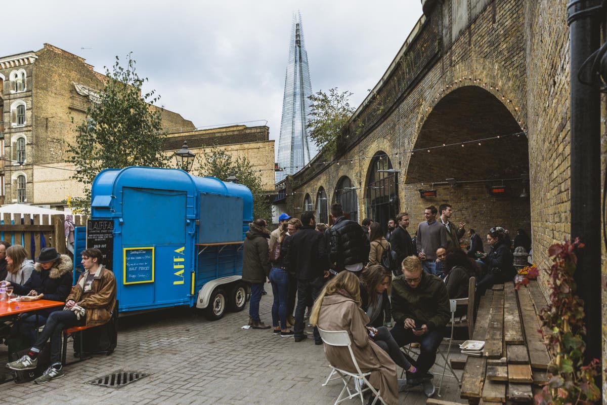 London's Flat Iron Square hosts Meat vs Fish event | The Independent ...
