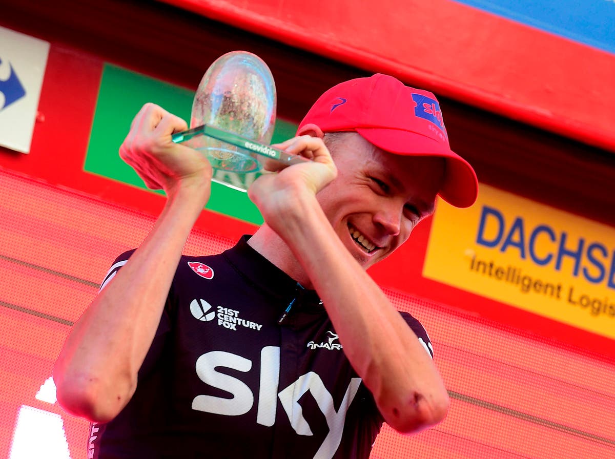 Chris Froome powers to victory in the Stage 16 individual time trial as ...