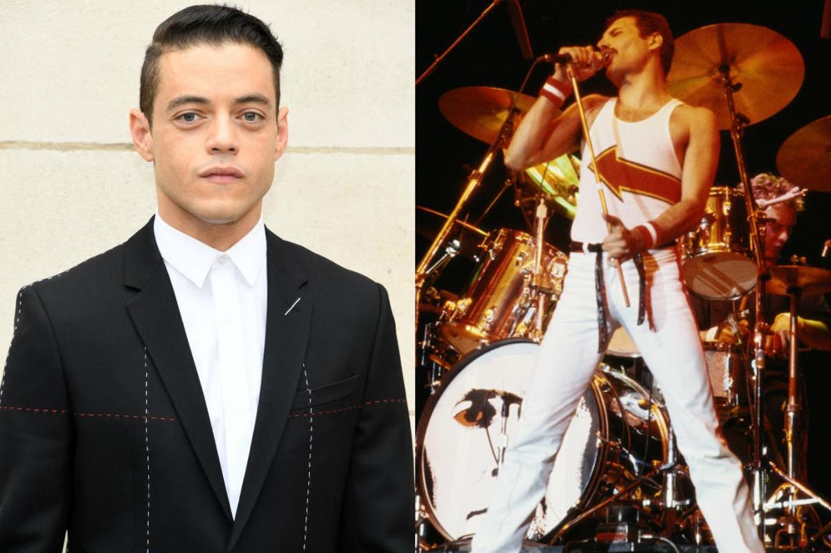 Mr. Robot star Rami Malek transforms into Freddie Mercury channeling ...