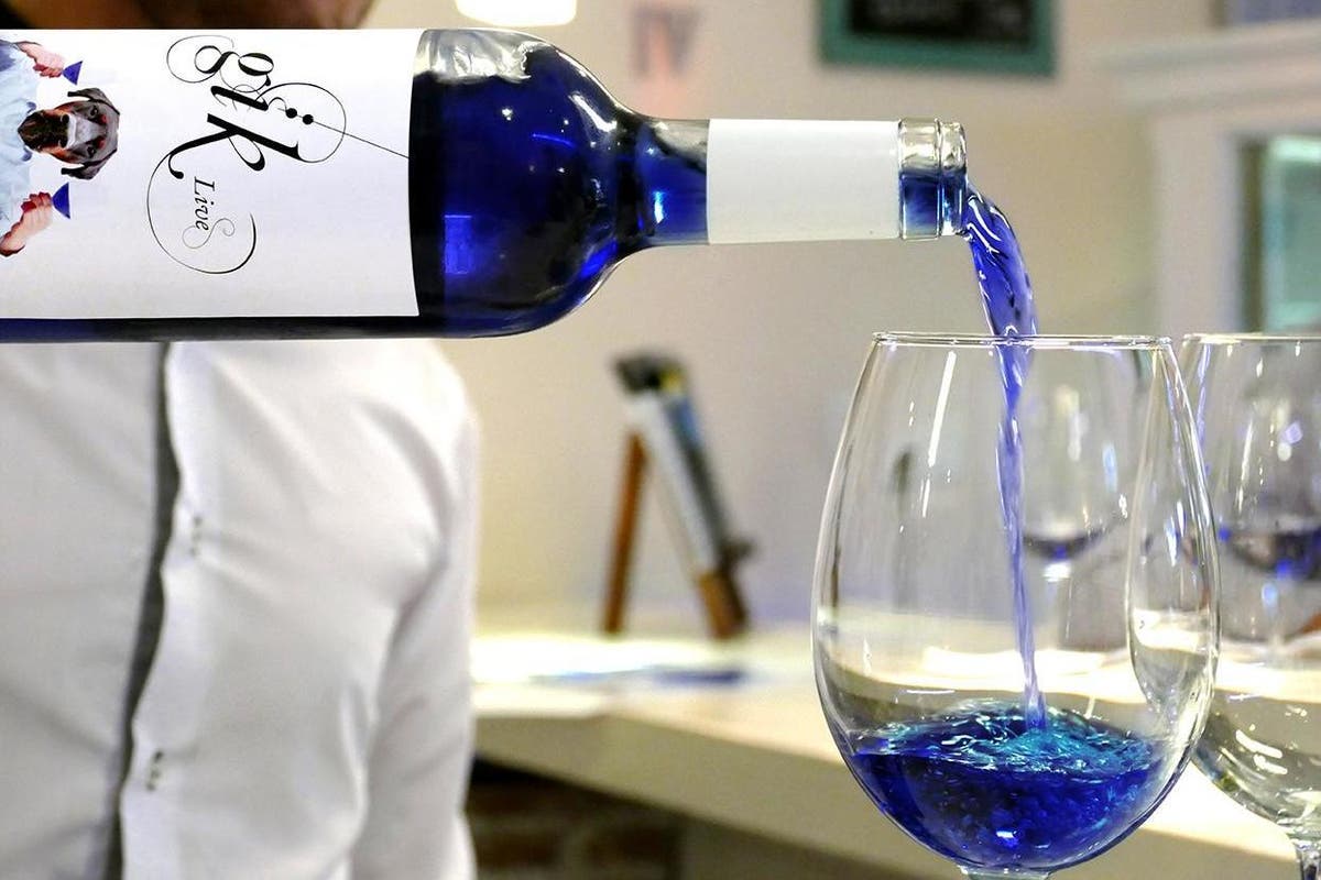 Blue wine is a thing – and people are confused | The Independent | The ...