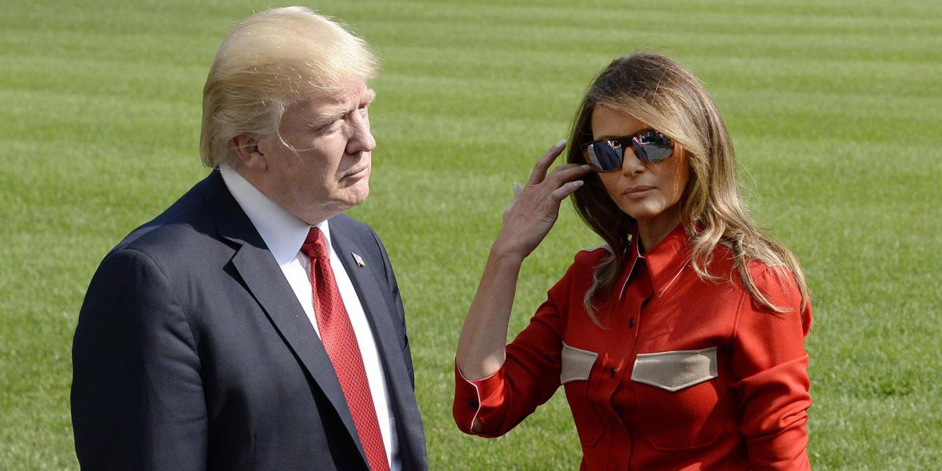 The Most Awkward Video Yet Of Donald Trump And Melania Has Emerged