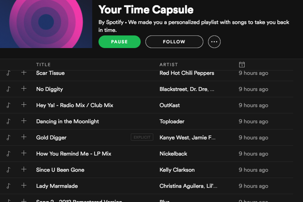 Spotify introduces Time Capsule feature that works out your music taste ...