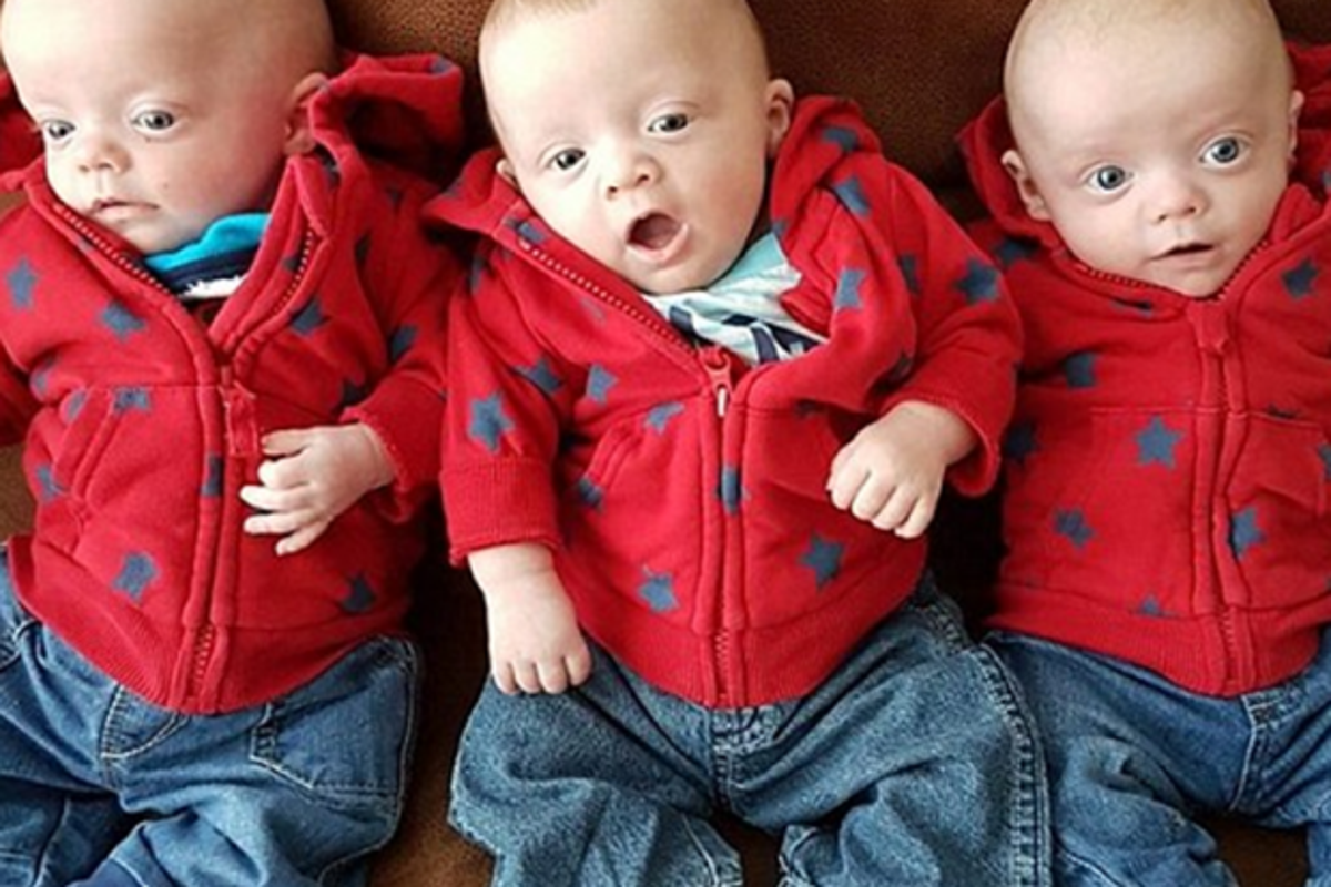 Mother who found two of her triplets dead in cot pays tribute to her ...