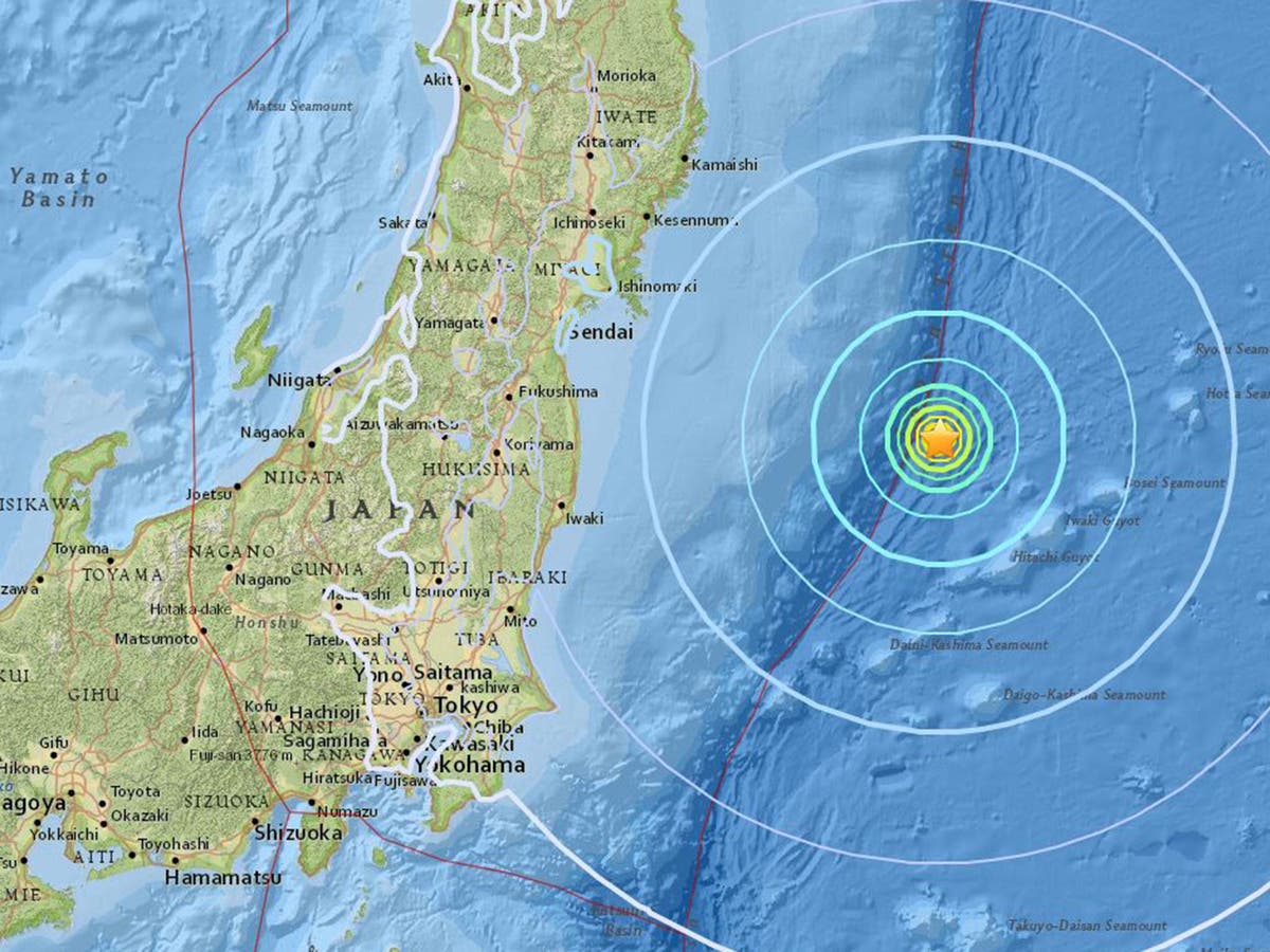 Japan earthquake: 6.0-magnitude quake strikes off east of country | The ...