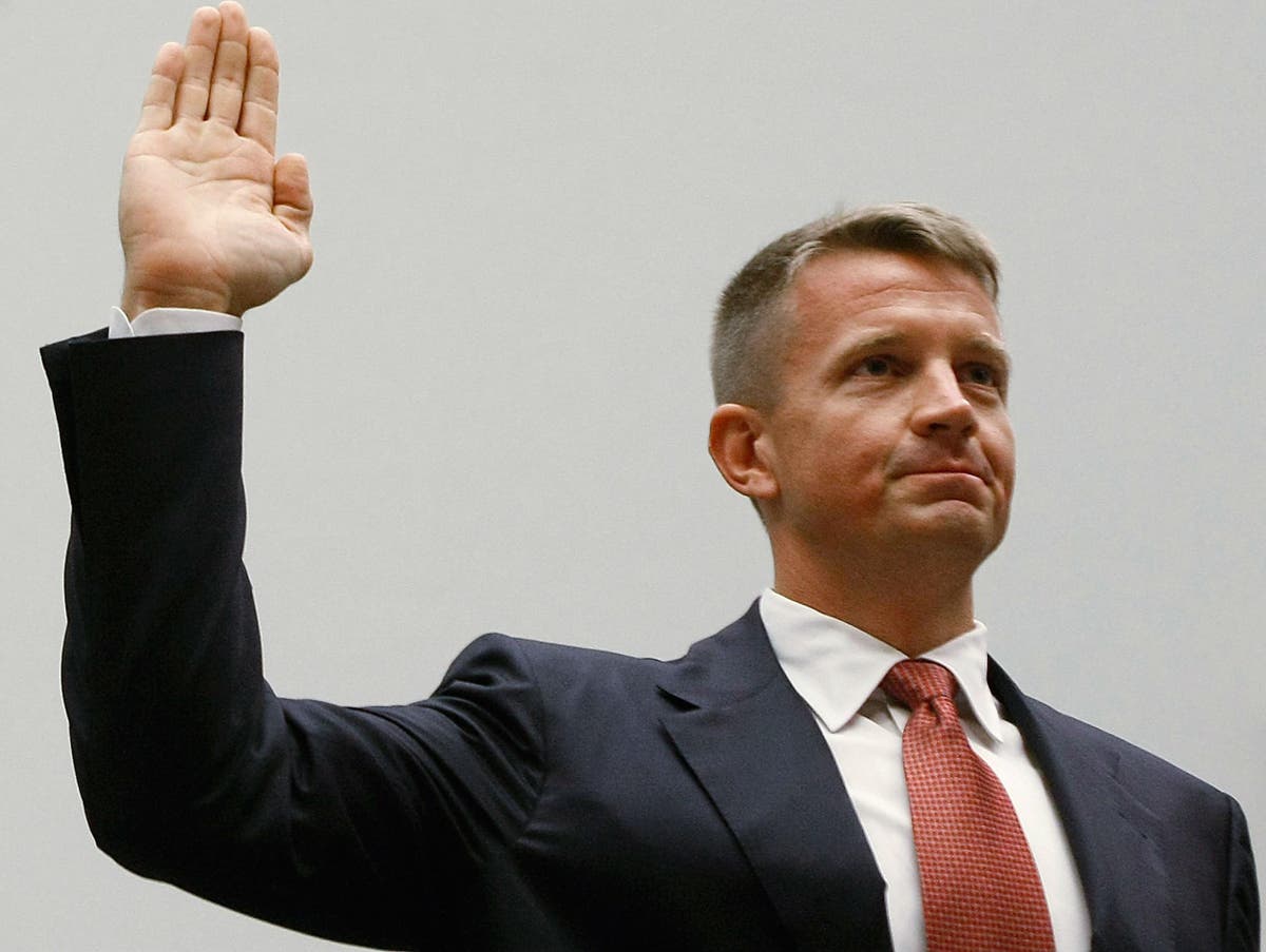 Erik Prince: Founder of mercenary group used by George W Bush in Iraq ...