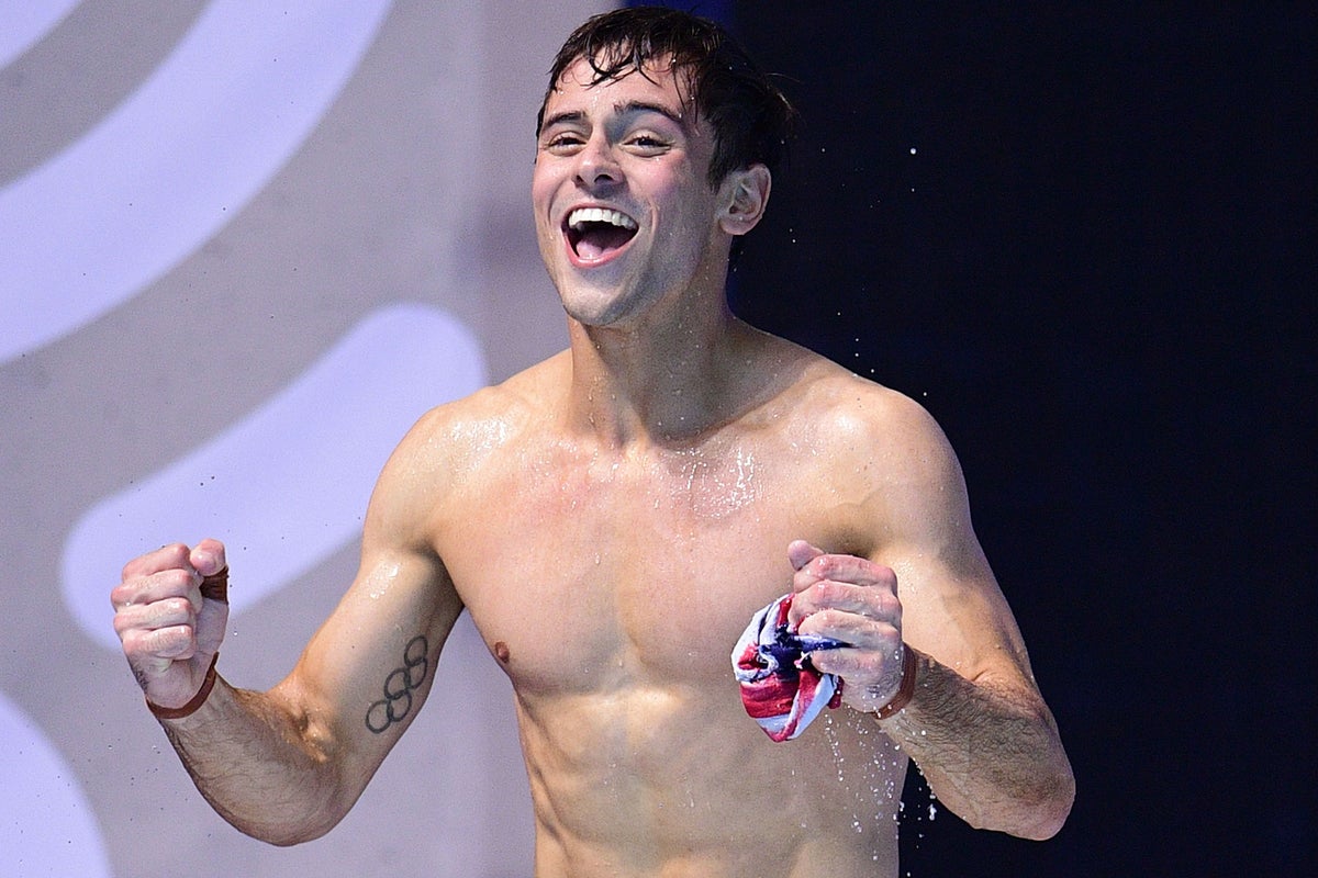 Against a backdrop of personal adversity and heartbreak Tom Daley has ...
