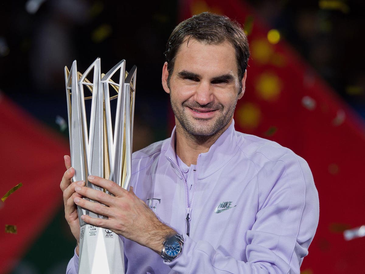 Roger Federer beats Rafael Nadal in straight sets to win Shanghai Masters | The Independent ...