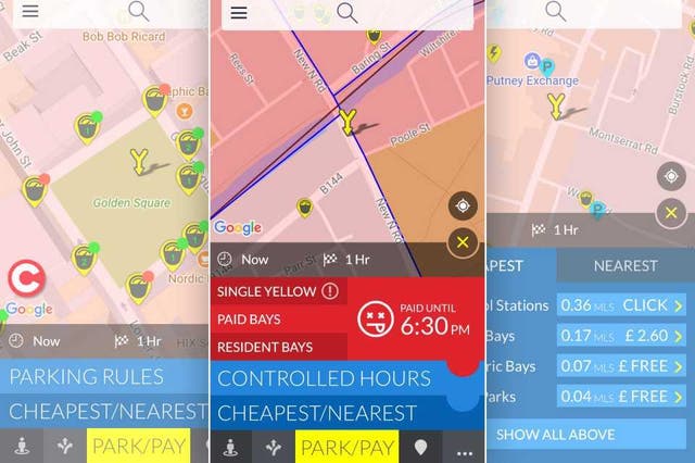 Parking apps: which is best? | The Independent | The Independent