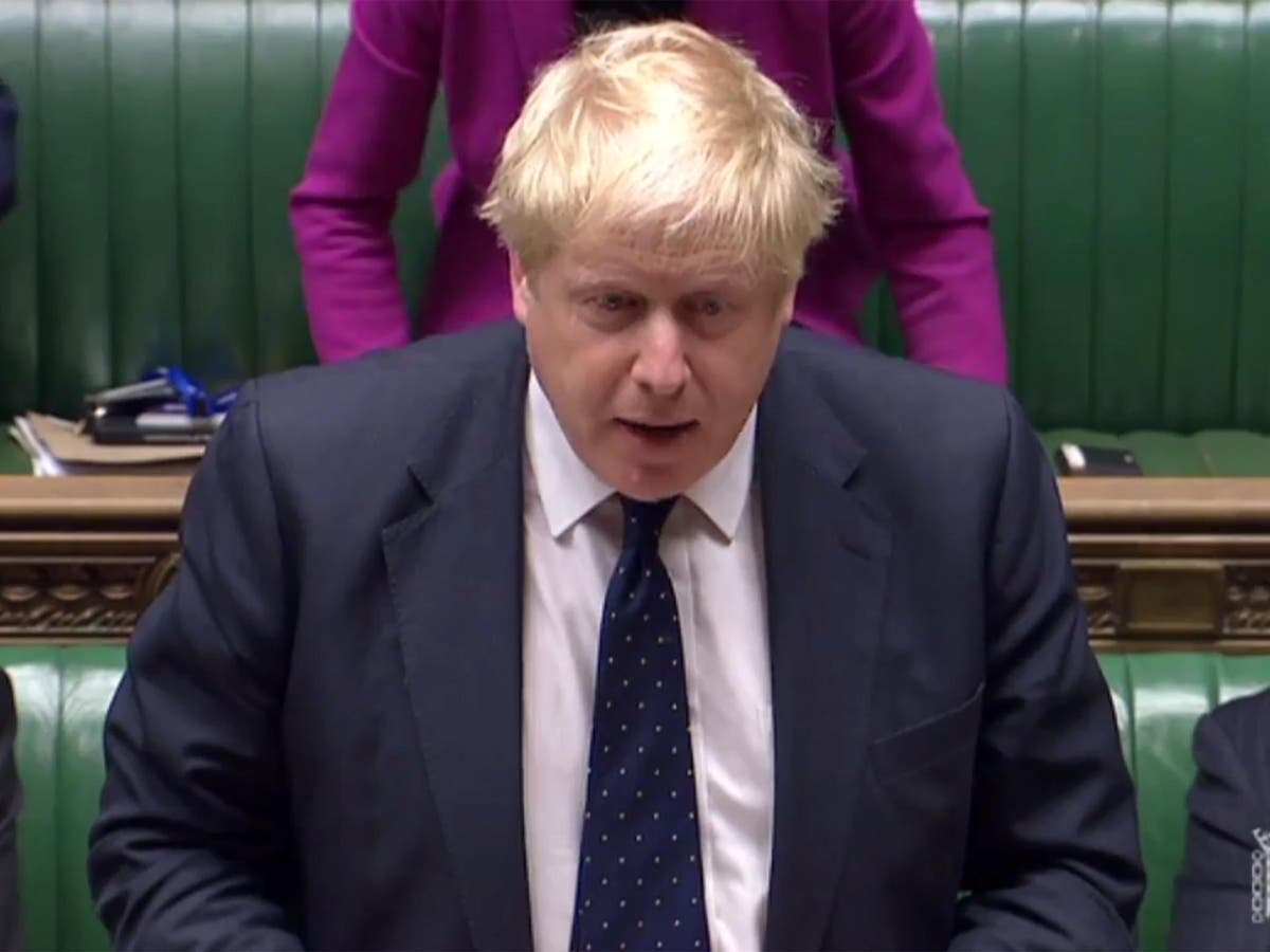 Boris Johnson laughed at in Commons after moaning about closure of ...