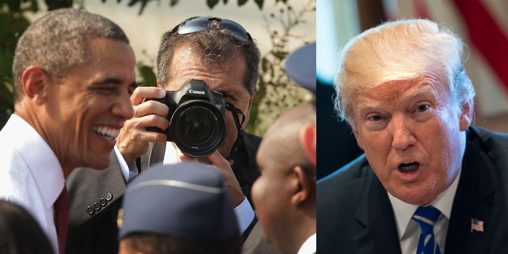 Barack Obama's former photographer just expertly trolled Trump's Time ...