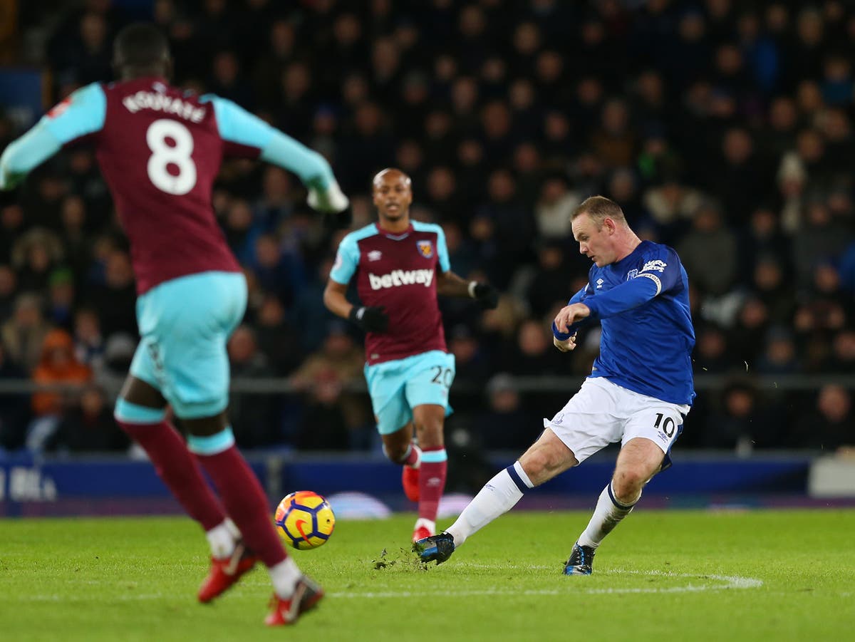 Wayne Rooney says stunning Everton goal from his own half is his best ...