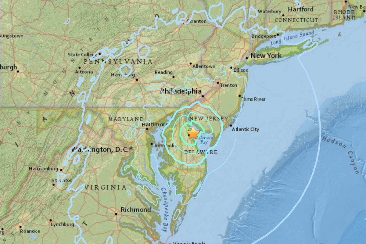 Delaware earthquake: Magnitude 4.1 tremors felt from New York to ...