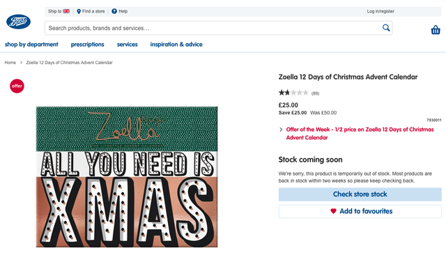 Schoolgirl finds Stanley knife inside Zoella advent calendar 'that ...