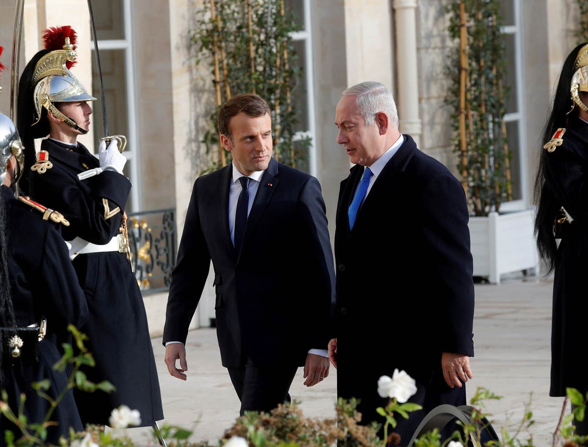 Netanyahu tells Emmanuel Macron: 'Paris is the capital of France ...