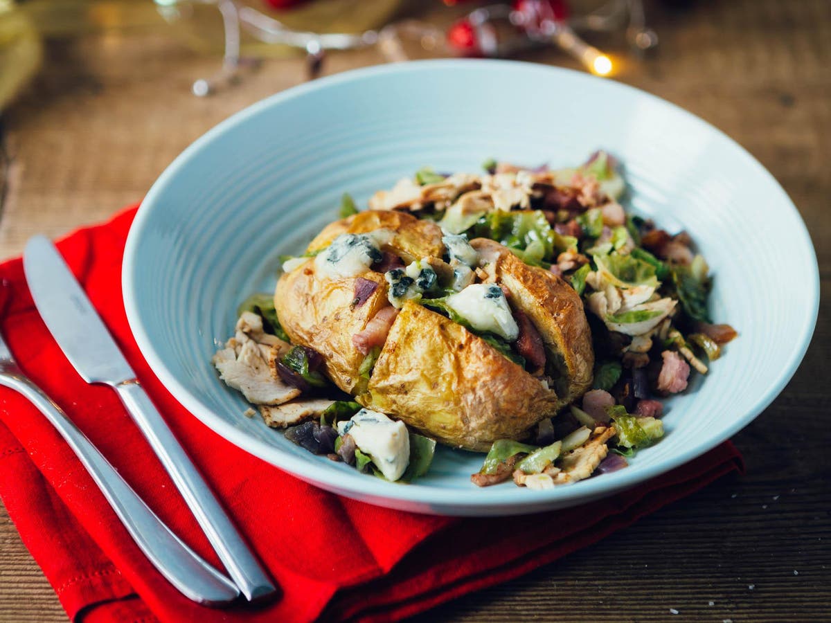 How to make the ultimate Christmas leftovers jacket potato | The ...