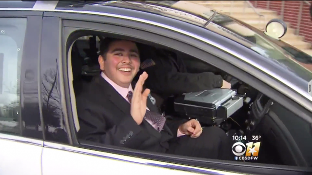 Policeman makes autistic teenager's dream come true for Christmas | The ...