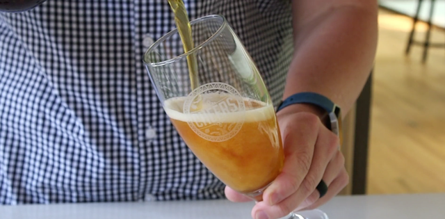Why tilting a beer glass to avoid foam actually makes you bloated | The ...