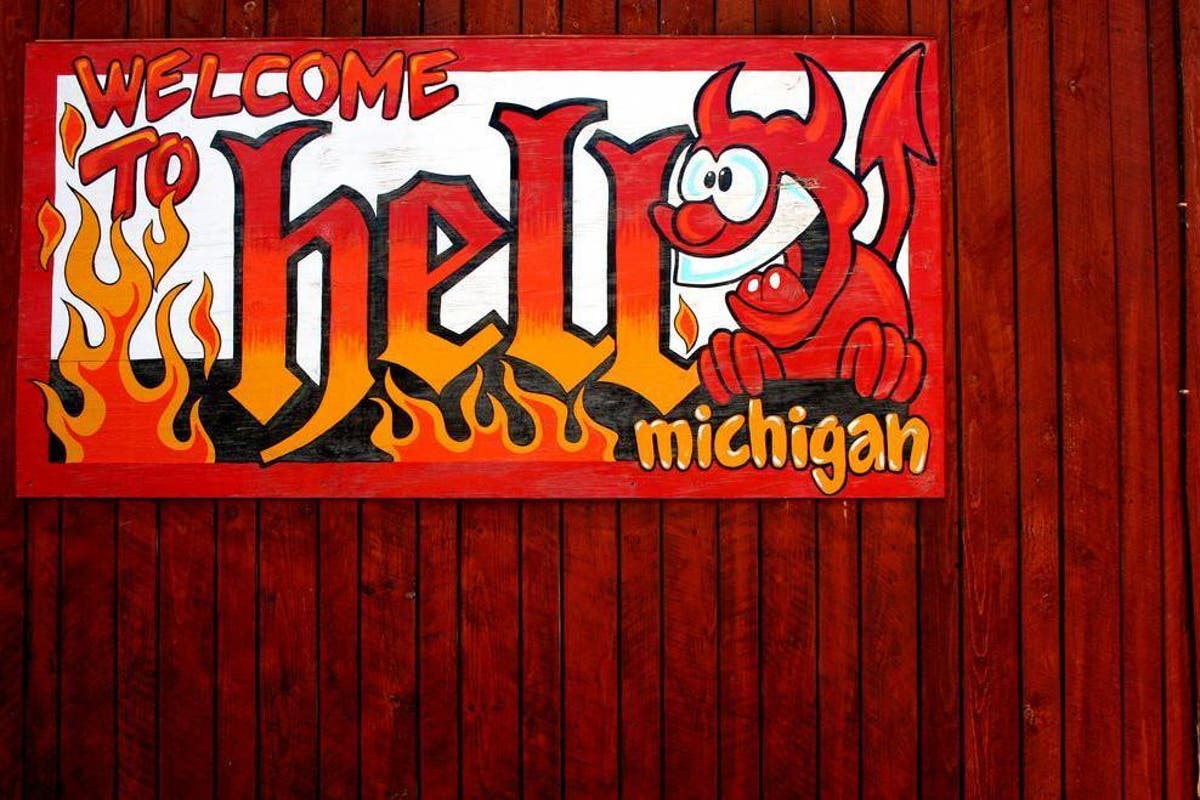 US weather latest: Hell freezes over in Michigan | The Independent ...