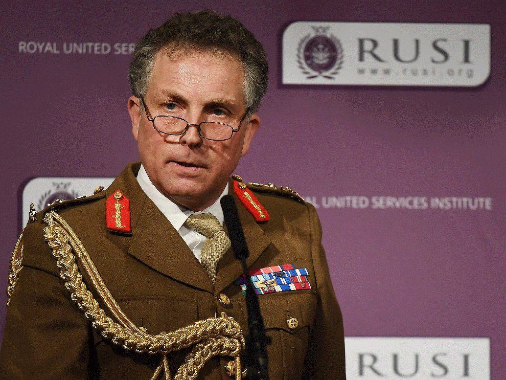 General Sir Nick Carter: Army chief named as new chief of defence staff ...