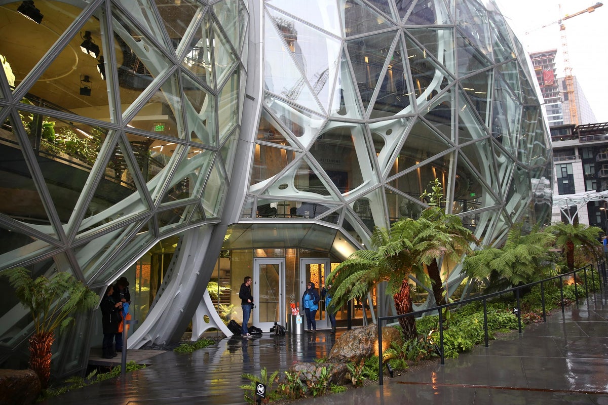 Amazon opens new rainforest office complex in Seattle | The Independent ...