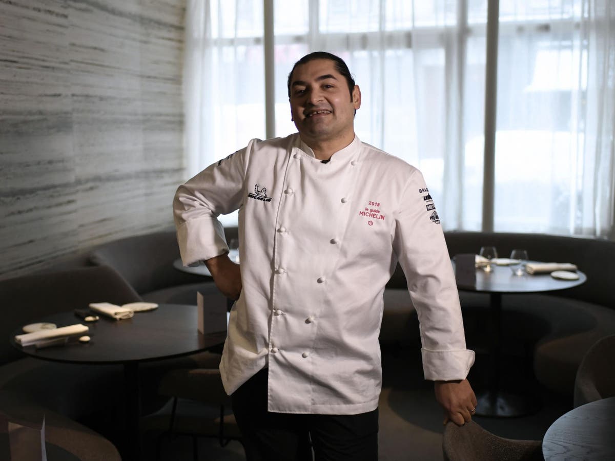 Chef who started out as homeless dishwasher wins Michelin star for ...