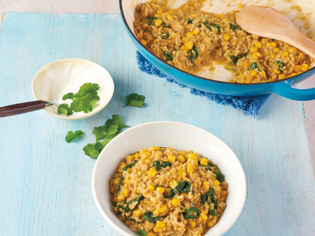 How to make sweetcorn and spinach dhal | The Independent | The Independent