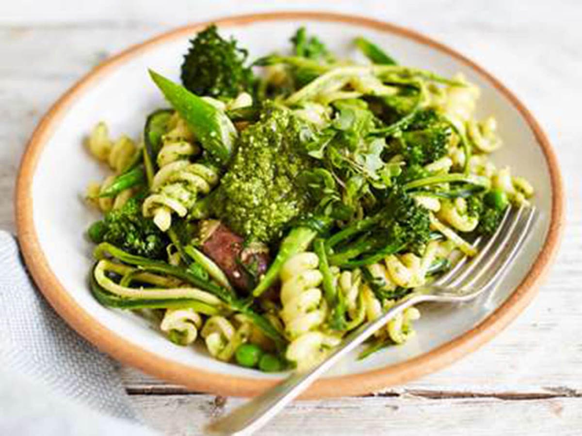 How to make a green-packed vegetable pasta | The Independent | The ...