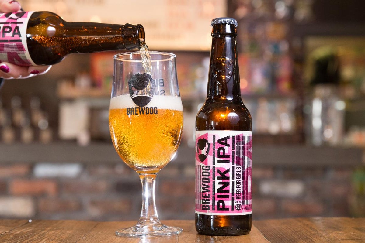 BrewDog creates pink 'beer for women' to address the gender pay gap ...