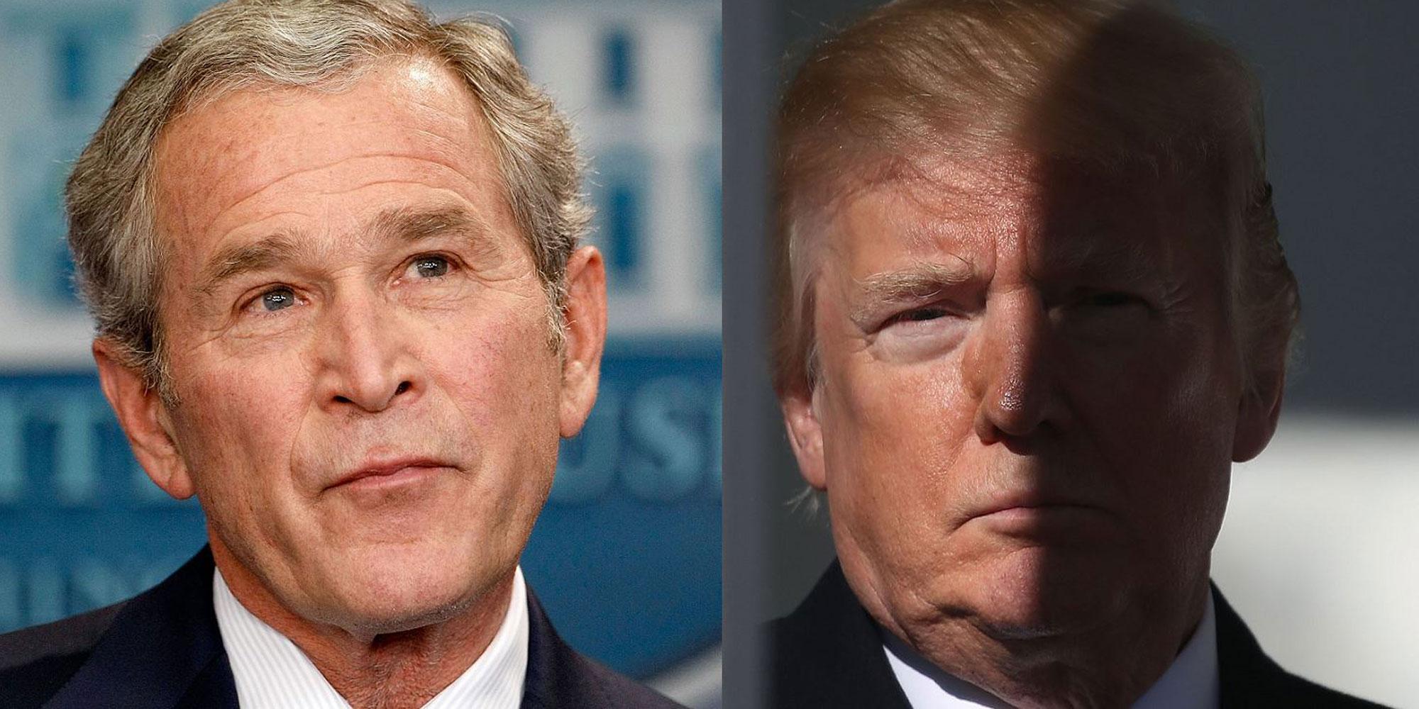 George Bush reportedly said something quite incredible about Trump ...